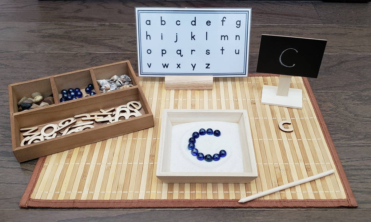 Loose Parts Letter Exploration, Alphabet Activity, Fine Motor Skills ...