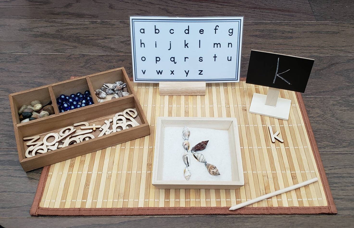 Loose Parts Letter Exploration, Alphabet Activity, Fine Motor Skills ...