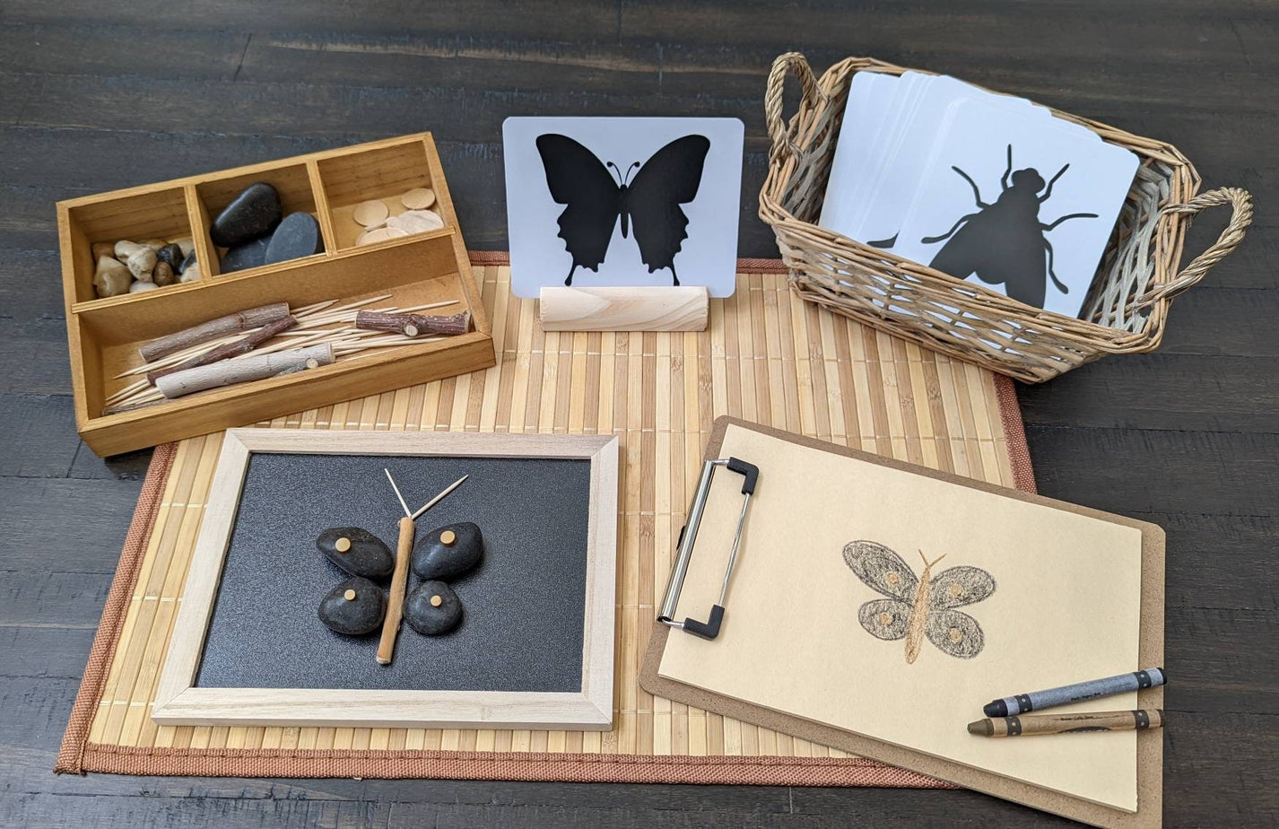 Loose Parts Insect/Bug Exploration, Build a Bug, Fine Motor Skills, Gi ...